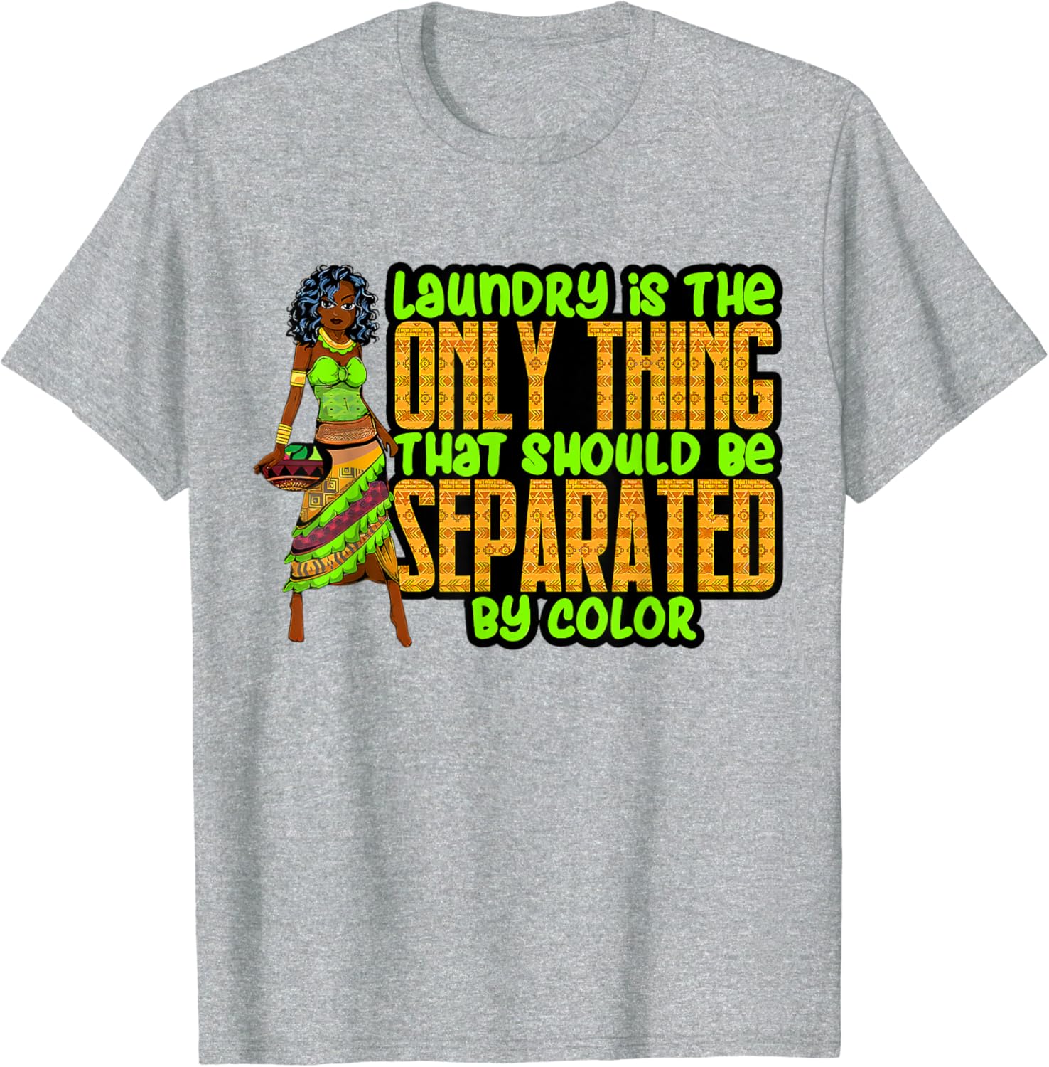 Black Woman Afro African American Melanin Poppin T Shirt